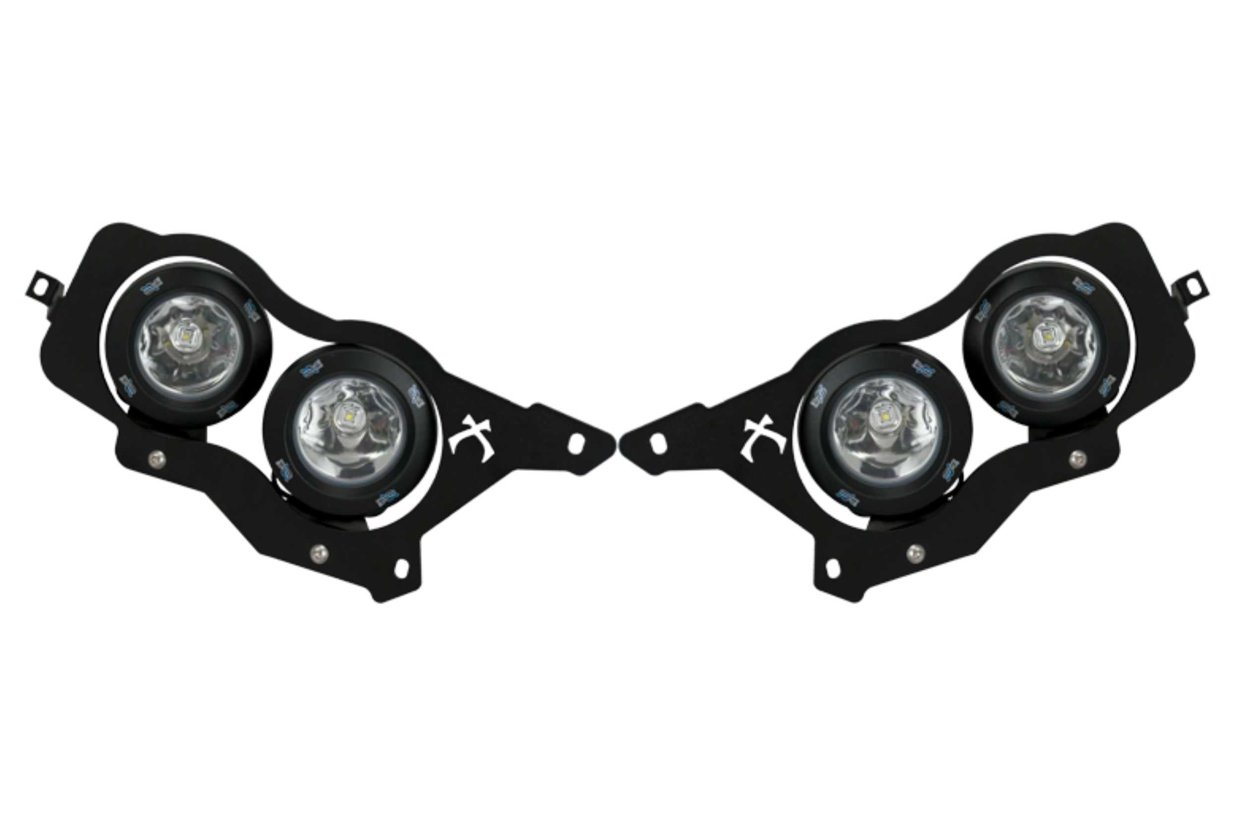 Vision X LED Headlights: Polaris RZR (14-16) (4x XIL-OPRH110 + Halo ...