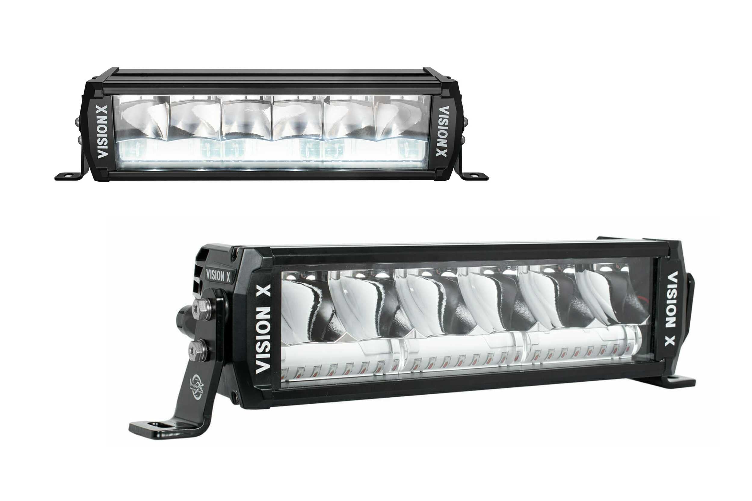 Vision X Shocker LED Light Bar: 30in (White Photon Light Pipe / With H ...