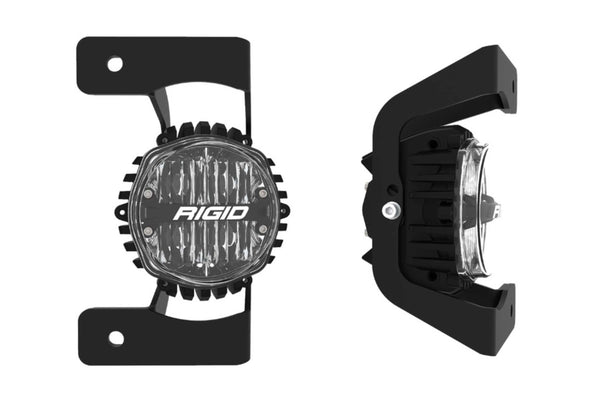 Rigid Fog Light Kit: Wrangler JL / JT Rubicon (w/ White 360-Series SAE ...